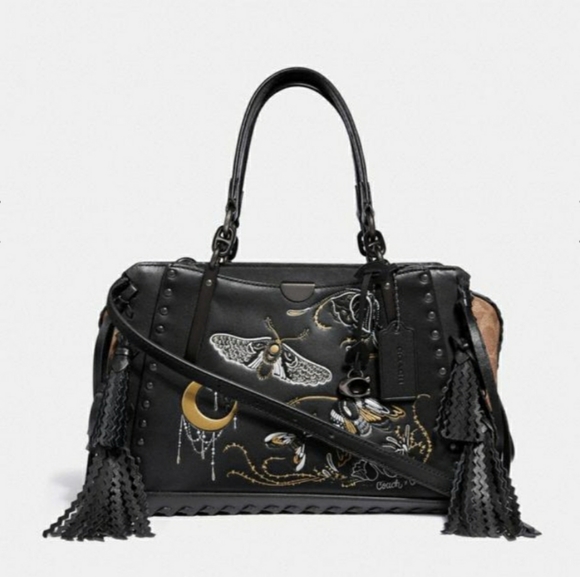 Coach | Bags | Coach Dreamer Bag In Signature Canvas With Tattoo | Poshmark